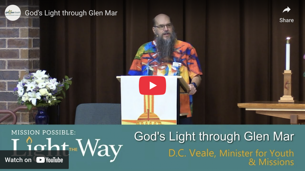 God’s Light through Glen Mar – Glen Mar Church